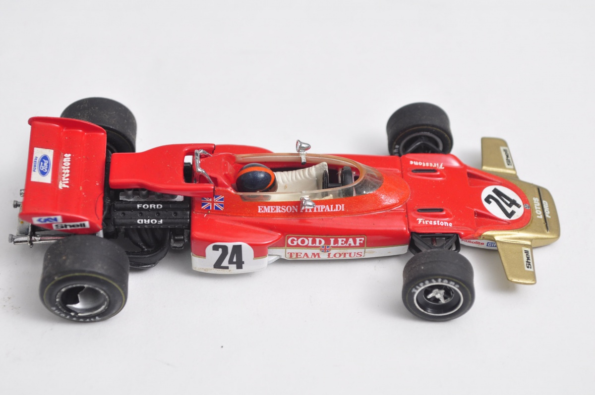 Lotus Ford 72 - Gold Leaf Team Lotus campeão do mundo 1