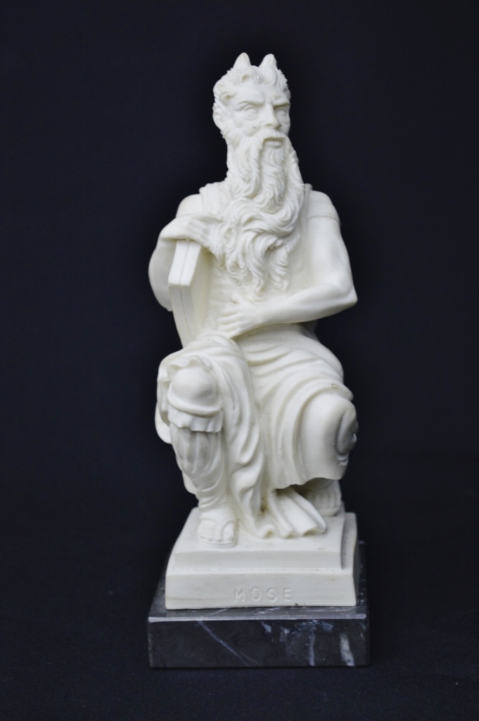 A.GIANNETT MOISÉS DE MICHELANGELO - Escultura italiana