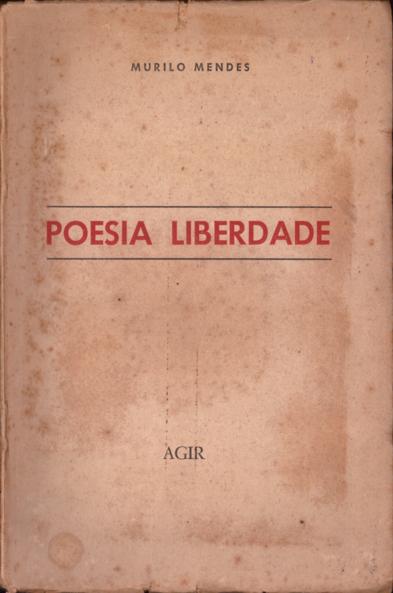 Livro - Poesia Liberdade , por Murilo Mendes , editora
