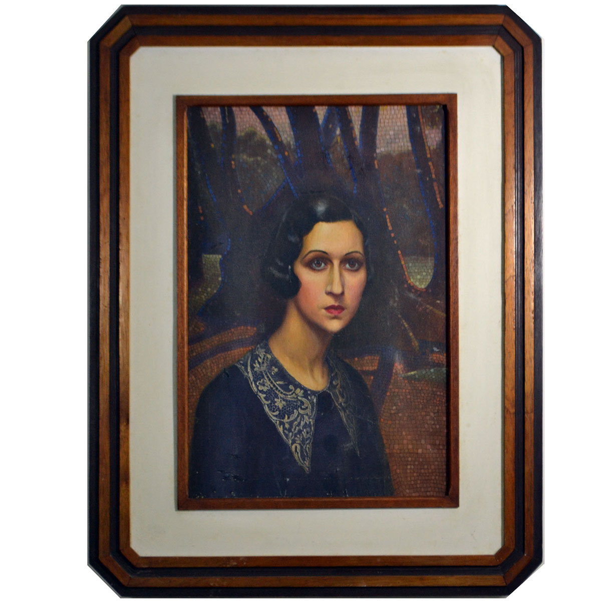 Autor desconhecido. OST. Sem assinatura. "Retrato&#