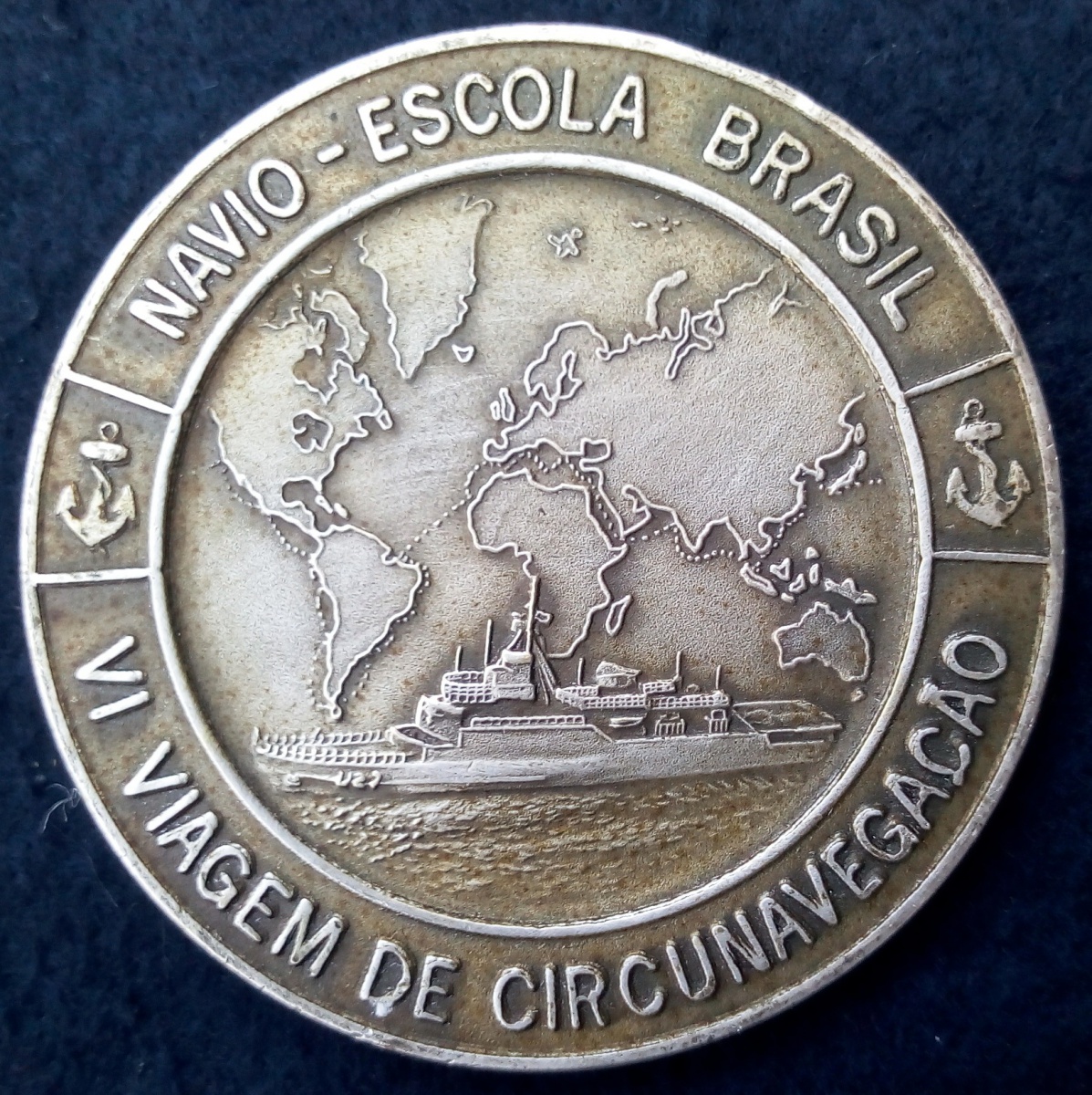 MEDALÃO - NAVIO ESCOLA BRASIL - VI VIAGEM DE CIRCUNAVE