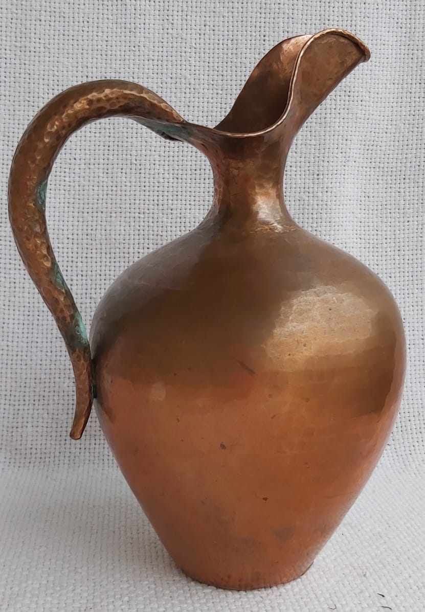 ITALY - CASA GRAN - ÂNFORA DE COBRE - ALÇA MARTELADA