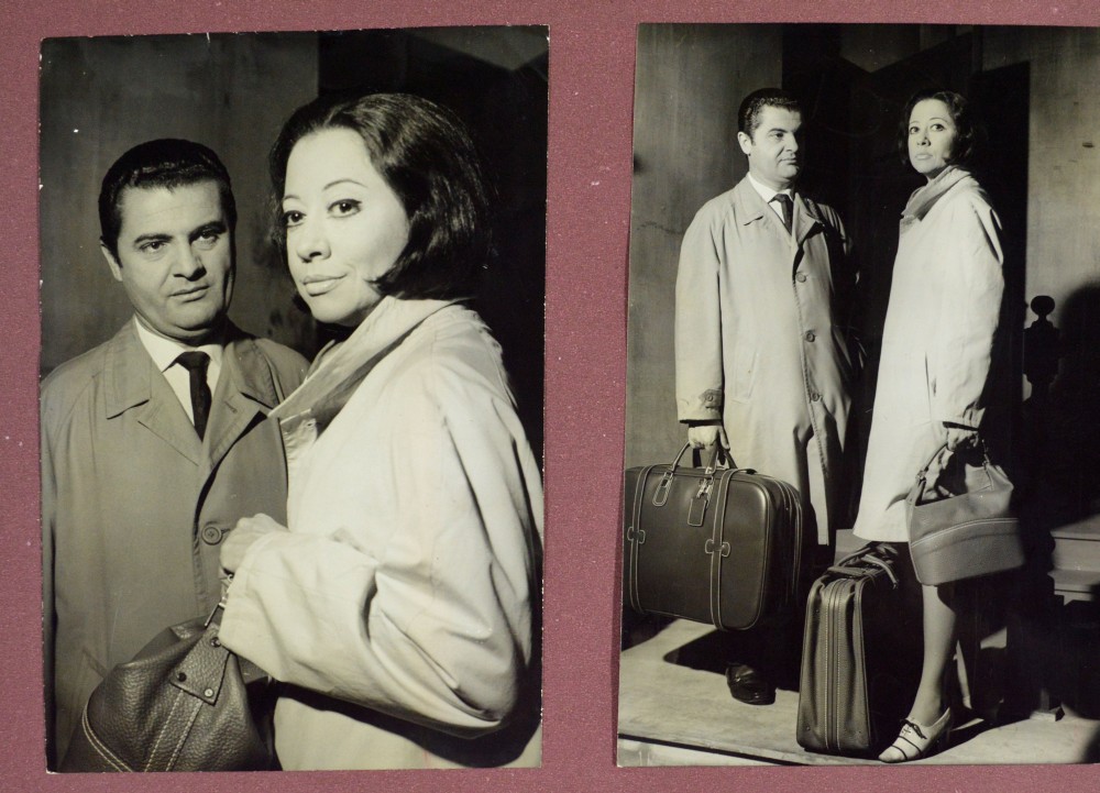 Sete fotos de artistas de teatro e cinema brasileiro, A