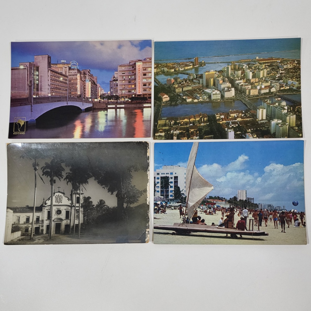 4 Cartões Postais - Recife - PE