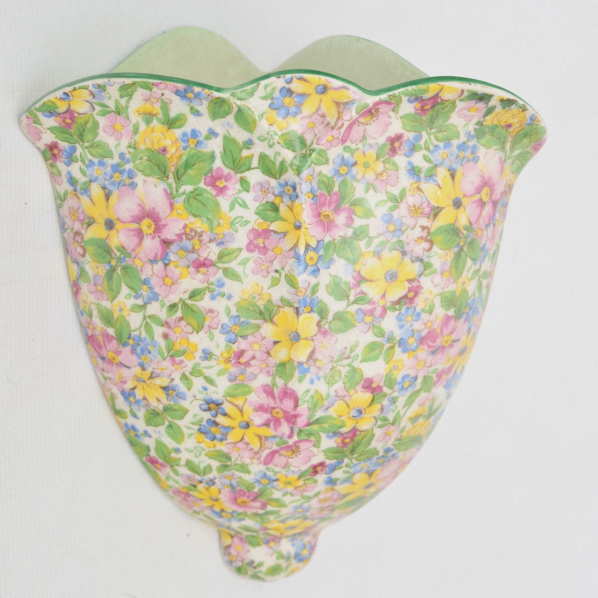 SHELLY ENGLAND - Floreira de faiança inglesa, para cant