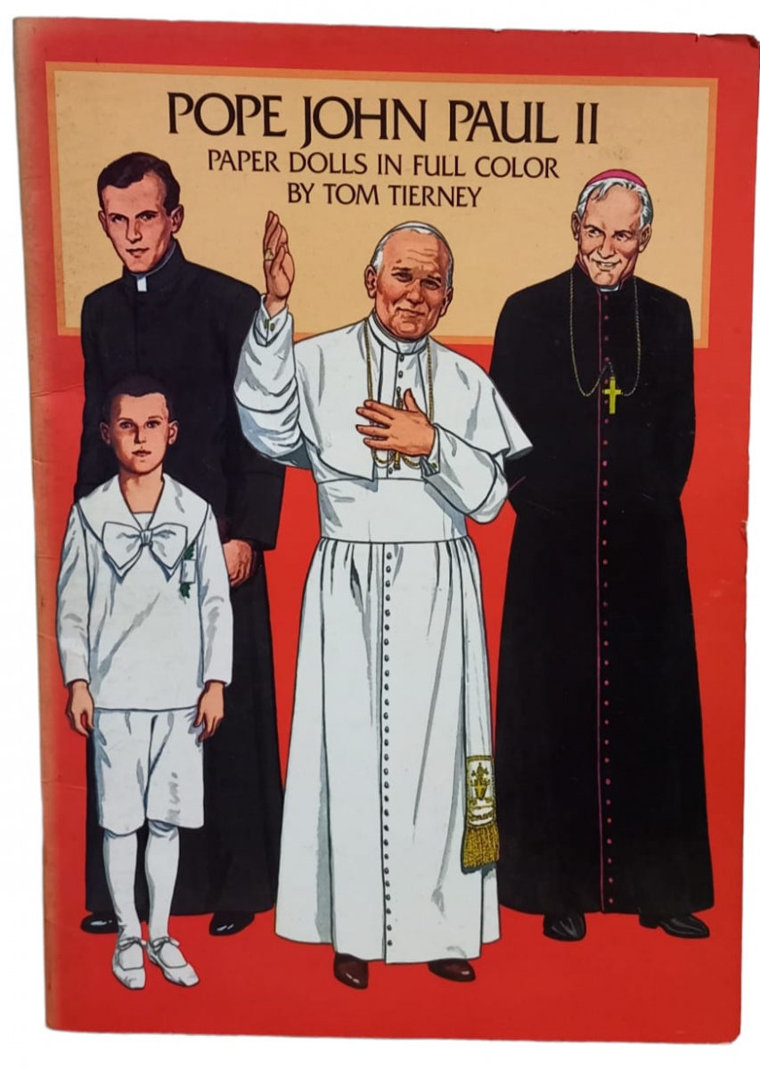 Pope John Paul II Paper Dolls in Full Color.Título: Bon