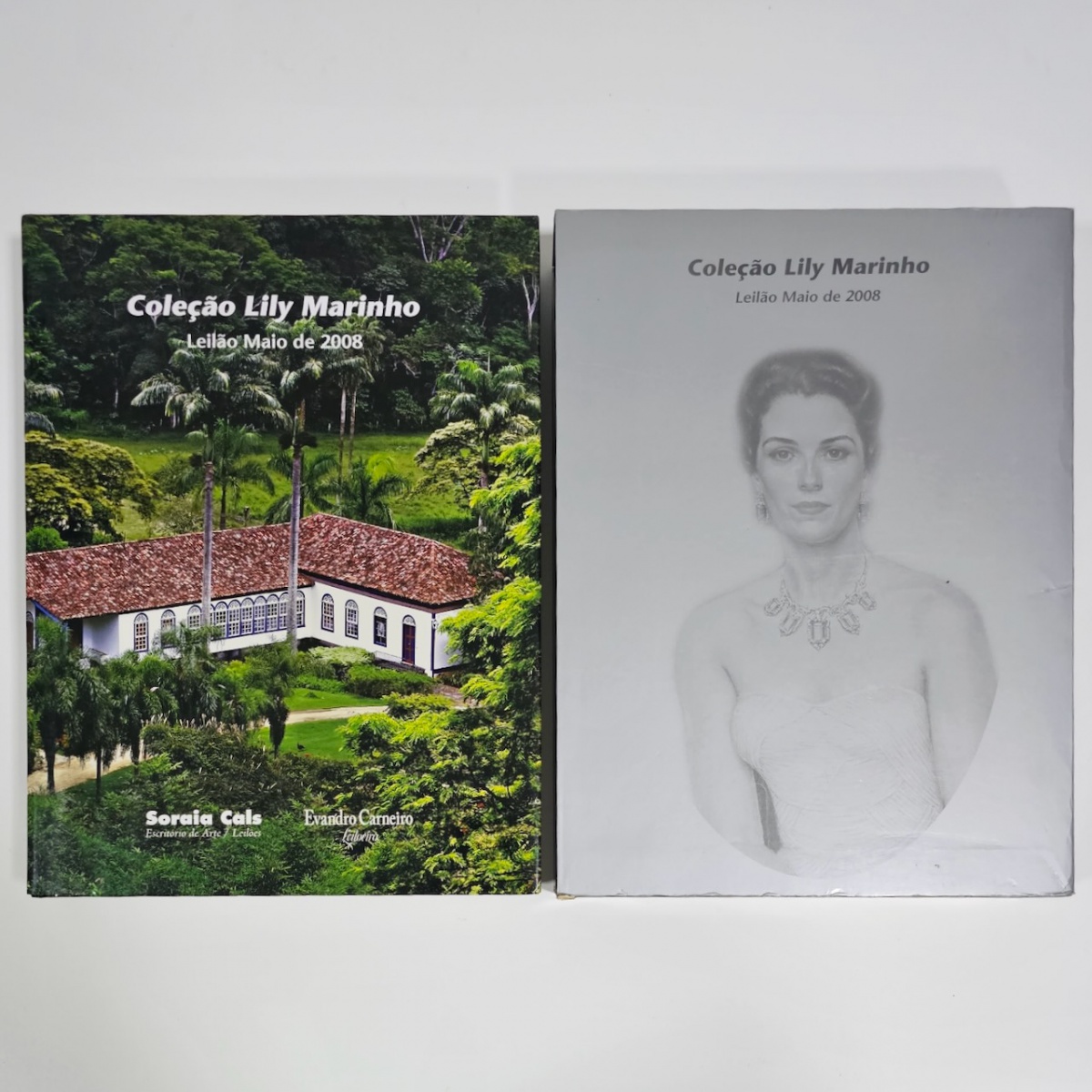 Coleção Lily Marinho - Raro catálogo do leilão da coleç