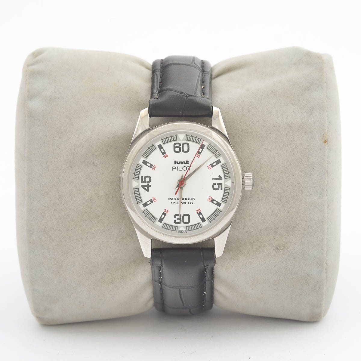 HMT PILOT - Relógio de pulso indiano. Caixa redonda de