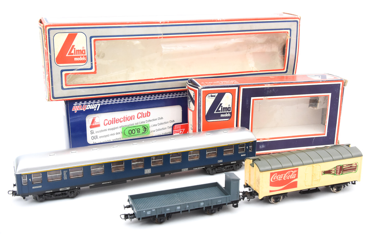 FERROMODELISMO - LIMA MODELS (2) e LIMA JOUEF (1) - 3 P