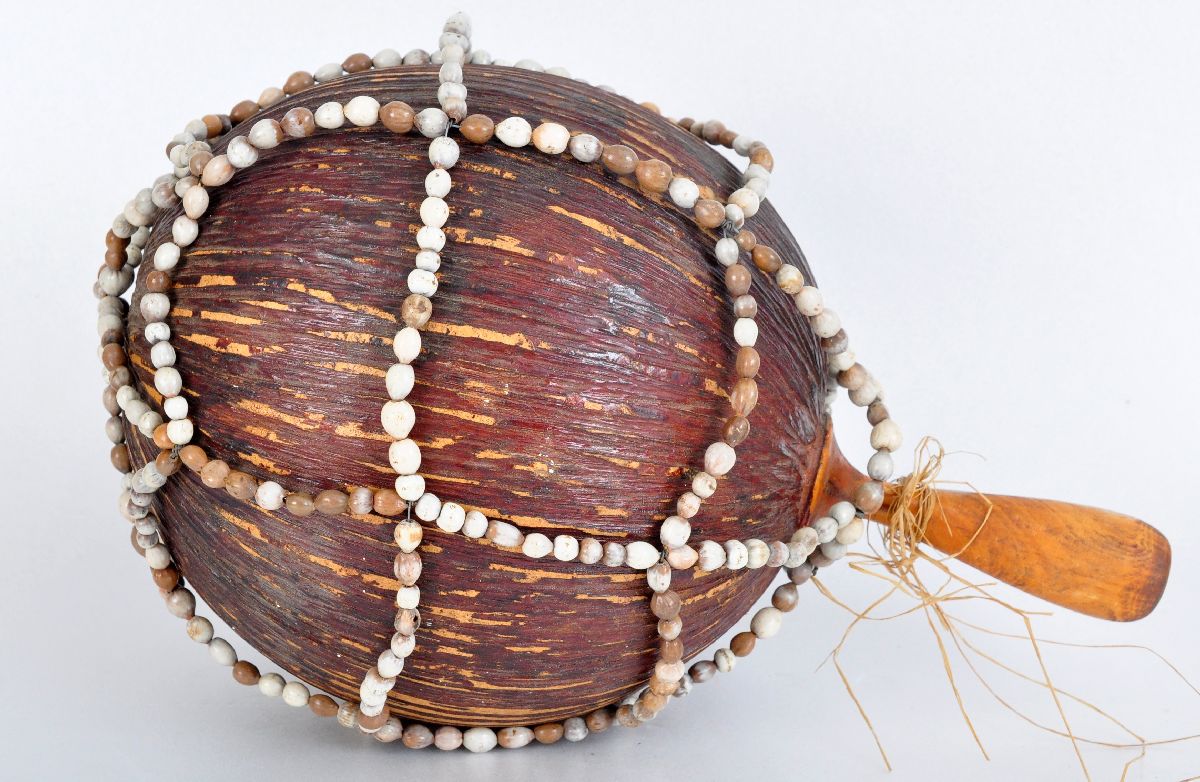 Instrumento musical - Grande chocalho do Vale Jequitinh