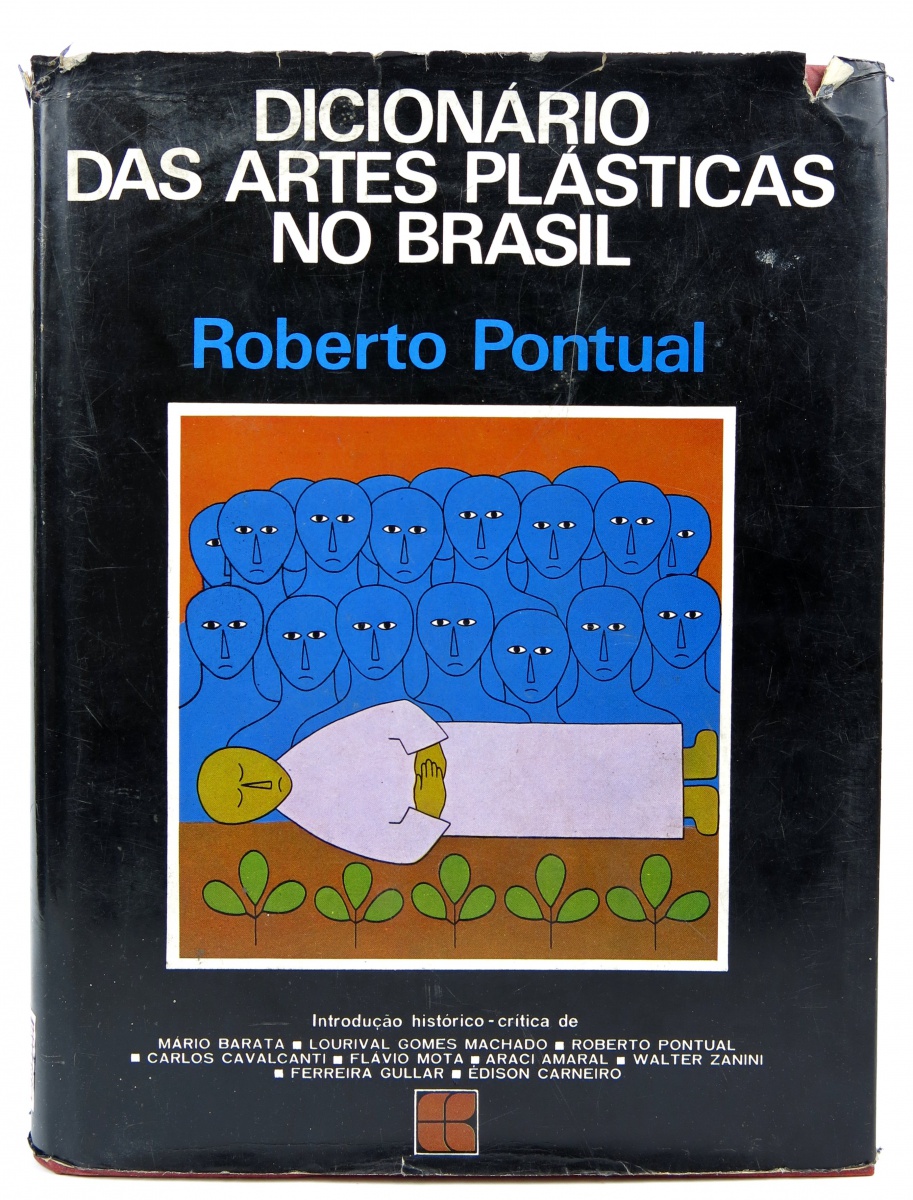 Livro, Roberto Pontual, dicionario das Artes plasticas