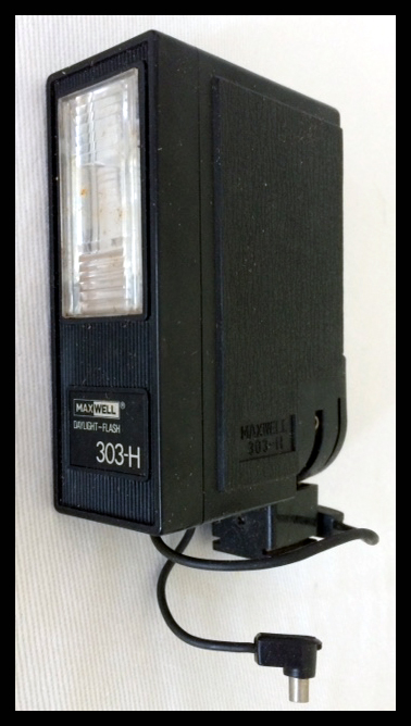 FLASH MAXWELL, eletrônico, modelo 303-H, na caixa orig