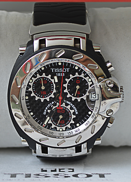 Relógio Tissot - Quartz - Suíço - AÇO - Vidro de safira
