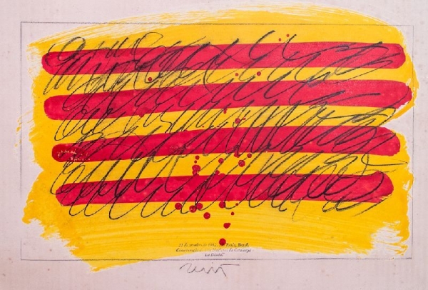 Mariel Mariscot, 'A Tecelã', ost, 59 x 44, aid,