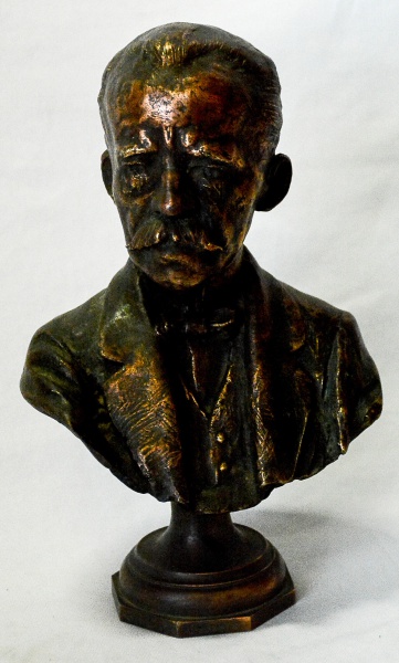 Busto em Bronze de Rui Barbosa do Séc. XIX Assinado - 1