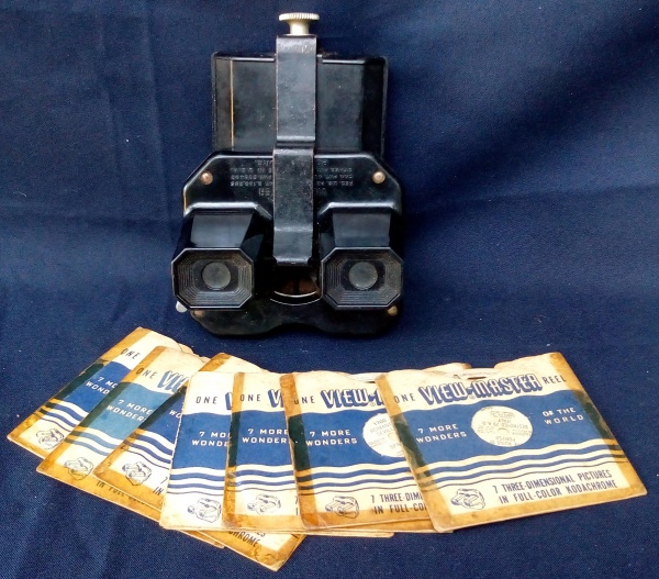 VIEW - MASTER - STEREOSCOPE - U.S.A. - ACOMPANHA 7 D