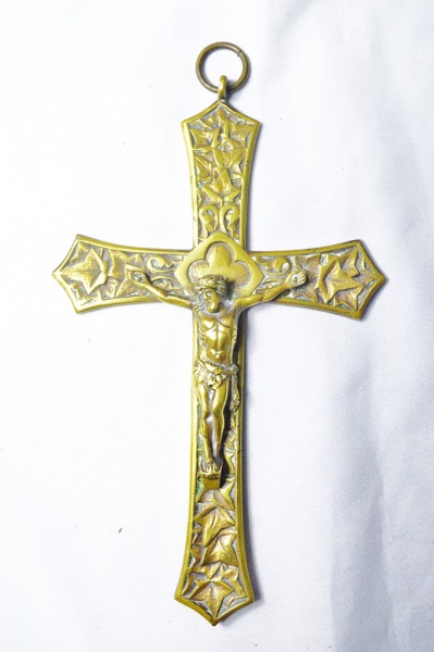 Cristo crucifico antigo crucifixo estilo art decor em b