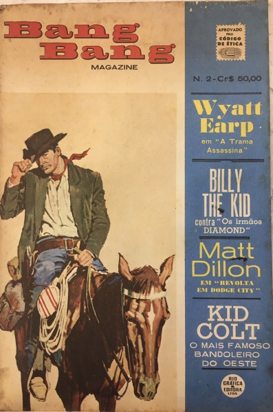 WYATT EARP / BILLY THE KID / MATT DILLON / KID COLT | B