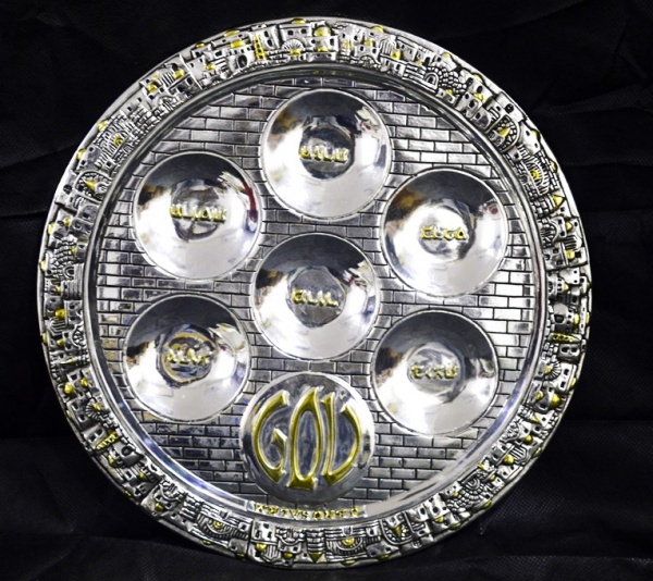 Prato judaico keará para colocar as comidas festa judai