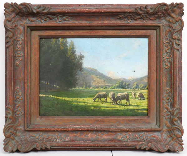 EDGAR WALTER (1917-1994) - "Paisagens com ovelhas&#