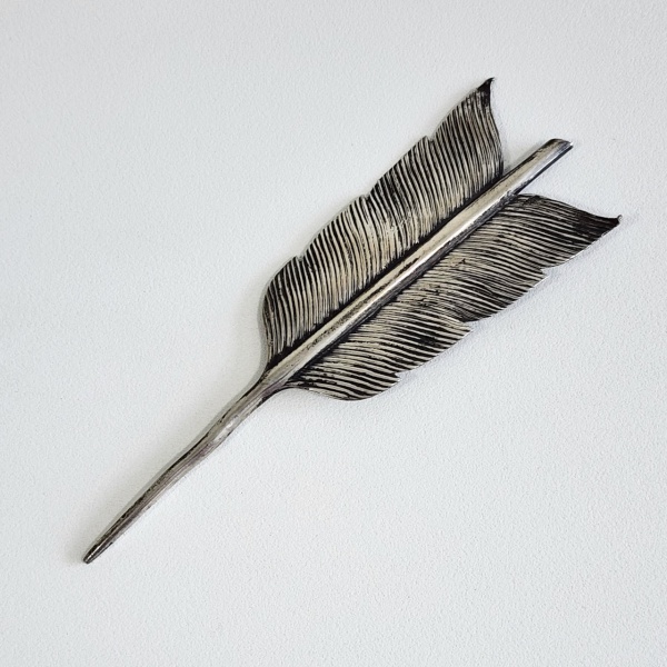 Flecha para guarnecer imagem de São Sebastião em prata