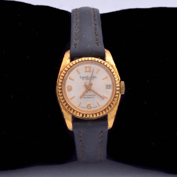 ROLEX CELINE - Feminino, ouro branco 18 k. Superficie