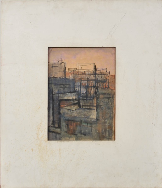 AFRANIO CASTELO BRANCO (1930-2017), "Tocando Violin