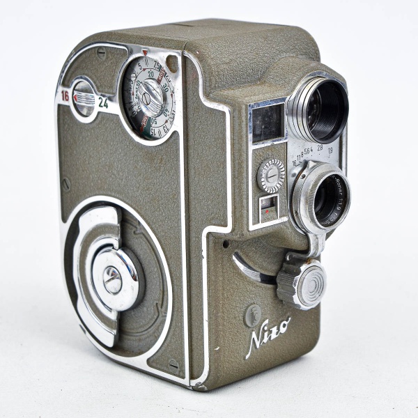 NIZO - EXPOSOMAT 8 - Antiga câmera de cinema 8 mm alemã