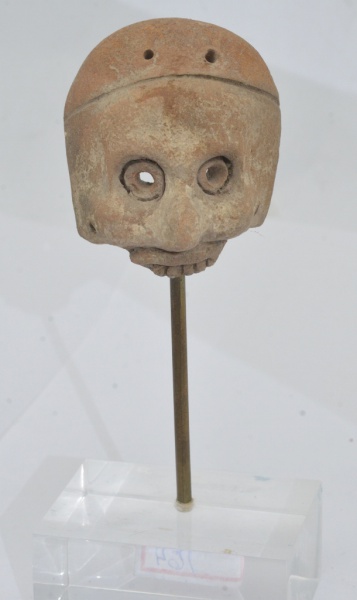 CULTURA TUMACO - EQUADOR - Mini máscara primitiva em b