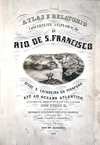 LIVRO. BRASIL. Livro ATLAS E RELATÓRIO CONCERNENTE A EX